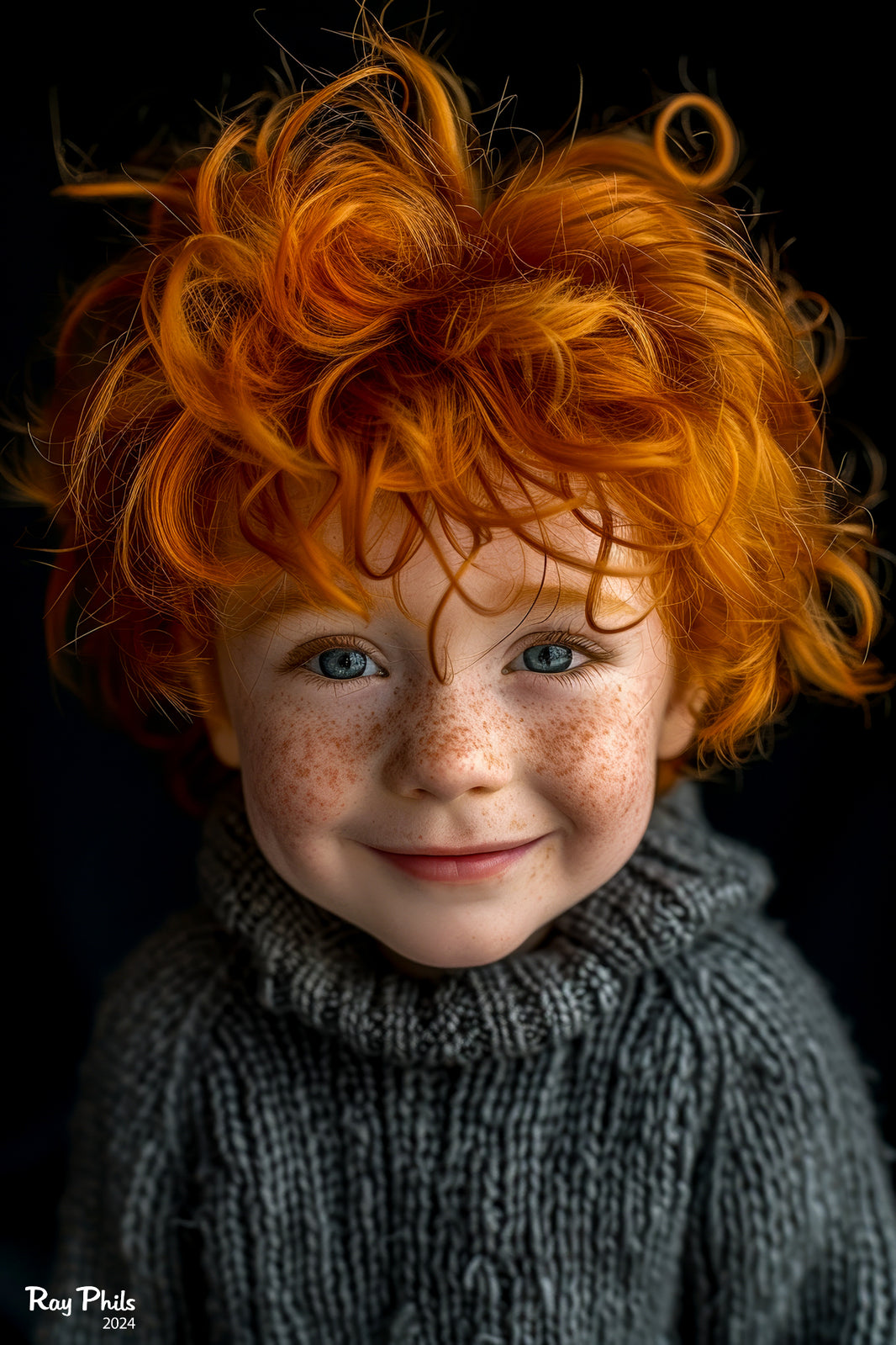 Ginger Portraits – Ray Phils Art