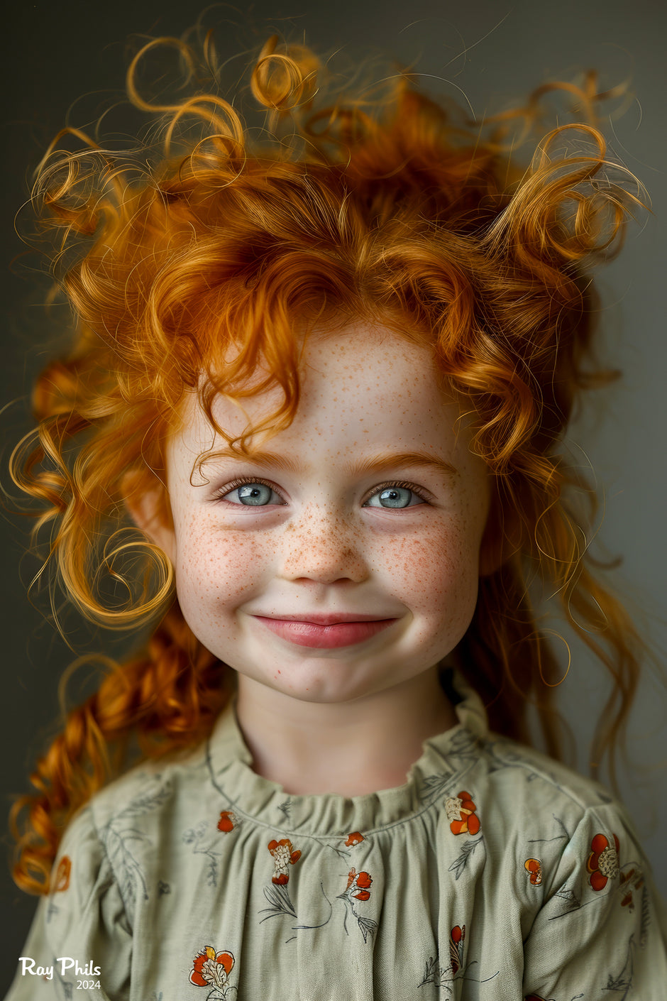 Ginger Portraits – Ray Phils Art